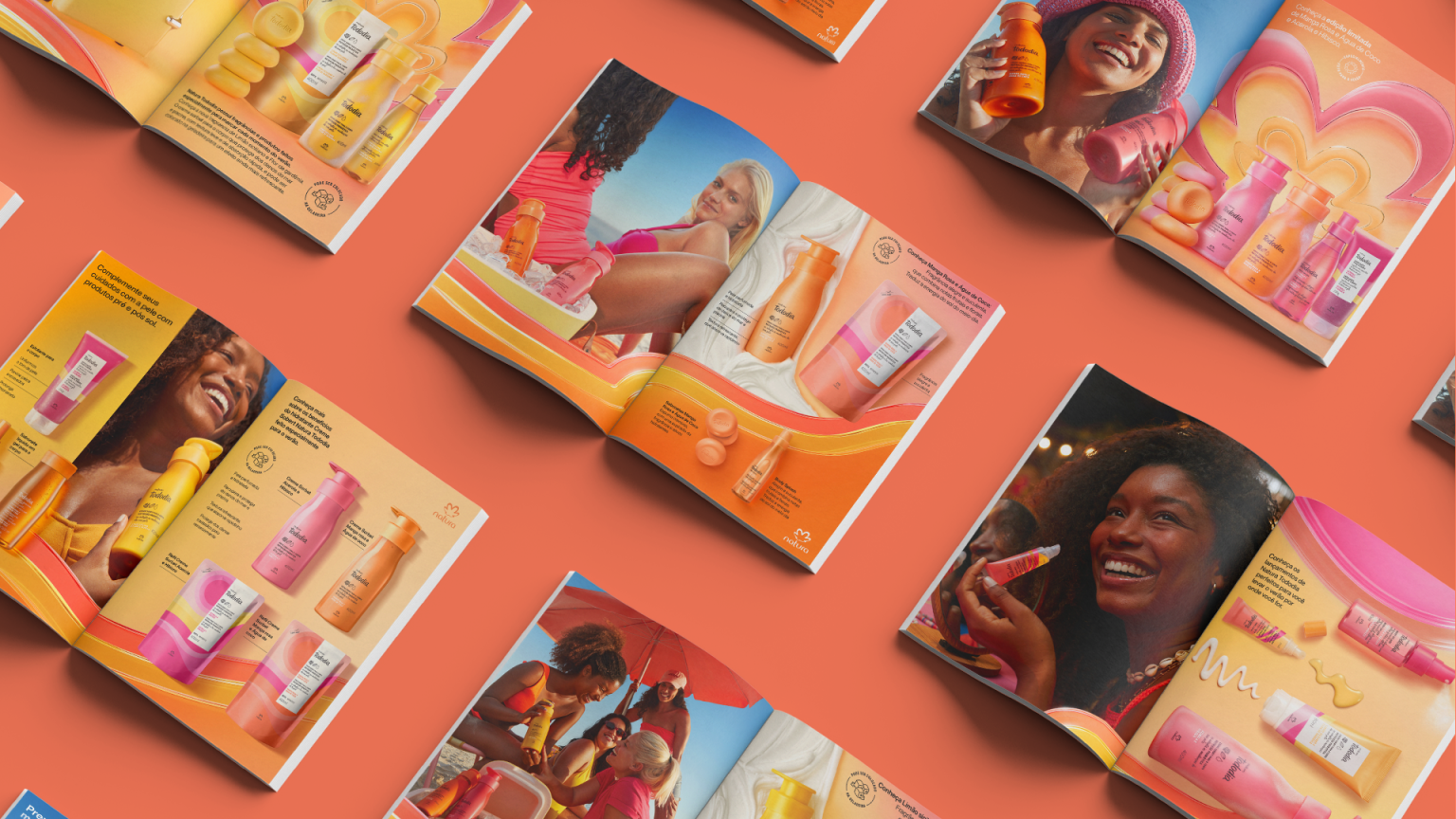 Linguagem visual e verbal para Natura TodoDia - Ana Couto